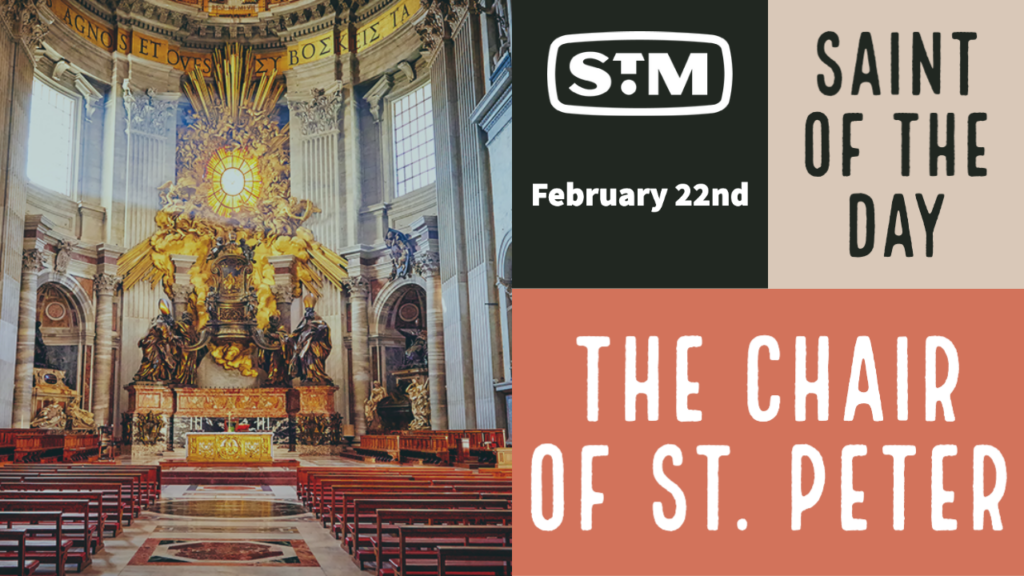 The Chair of St. Peter - St. Malachy